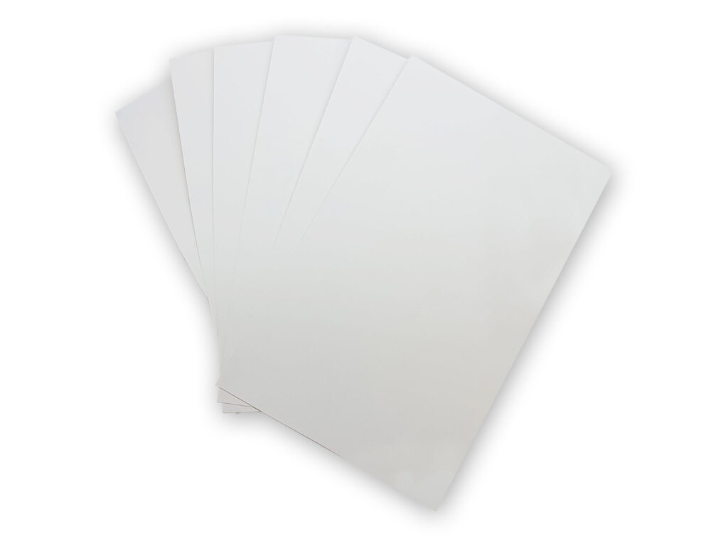 A4 White Plain Sheet Card-250GSM
