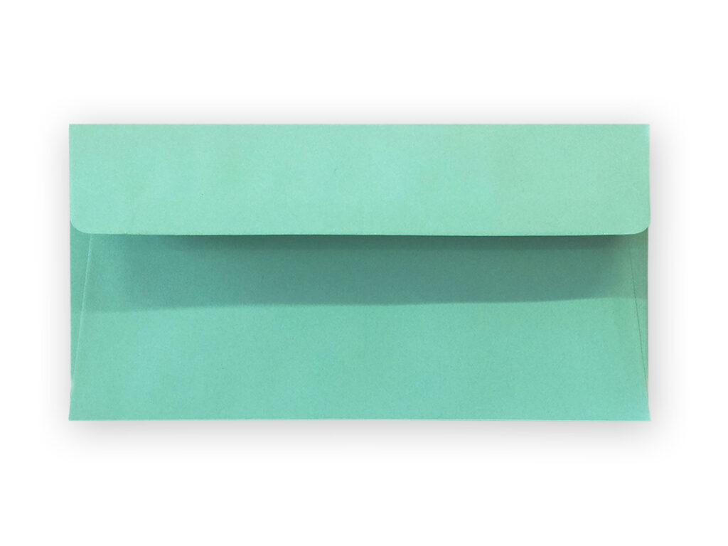 Aqua Green High Quality DL Envelopes 120GSM